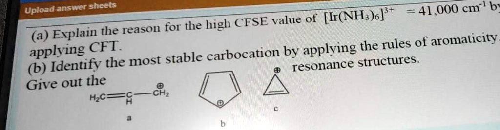 SOLVED: Upload answer sheets aExplain the reason for the high CFSE ...