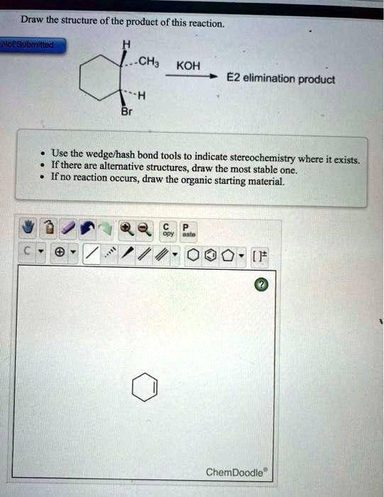 SOLVED Draw The Structure Of The Product Of This Reaction Meleubnitod solved-draw-the-structure-of-the-product-of-this-reaction-meleubnitod