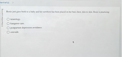 isa 9 of 12 Rosic just gave birth to a buby and her newborn has been ...