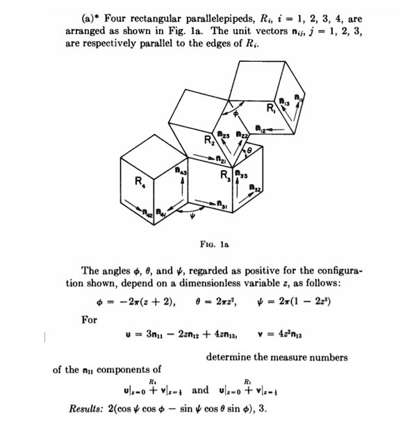SOLVED: Four rectangular parallelepipeds, R; i = 1, 2, 3, 4, are ...