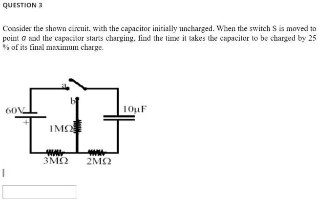 VIDEO solution: QUESTION 3 Consider the shown circuit, with the ...