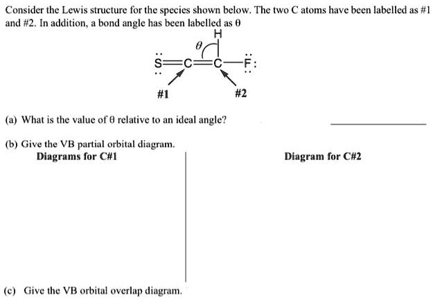 SOLVED: Consider the Lewis structure for the species shown below. The ...