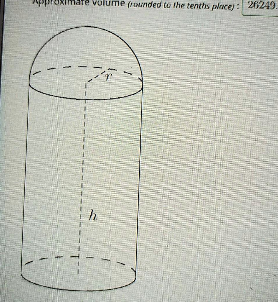 SOLVED: A farmer's silo is in the shape of a cylinder topped by a ...