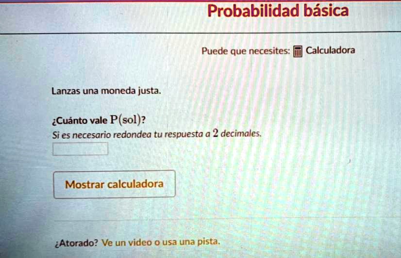 SOLVED: Pueden entrar a la imagen porfa Probabilidad básica Puede que ...