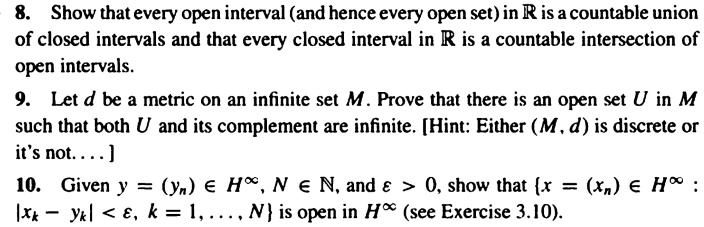 SOLVED: Show that every open interval (and hence every open set) in R is a countable union of ...