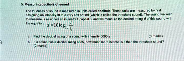 Loudness Sound Is Measured In
