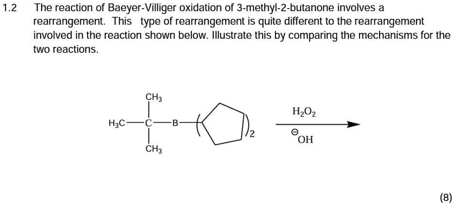 VIDEO solution: The reaction of Baeyer-Villiger oxidation of 3-methyl-2 ...