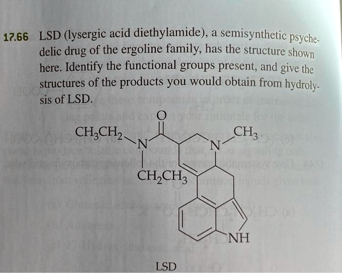 SOLVED: sis of LSD CHCH CHCH3 NH LSD SOLVED: sis of LSD CHCH CHCH3 NH LSD