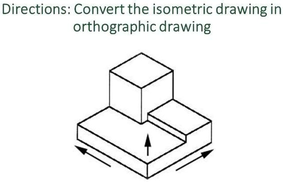 SOLVED: 'pa help po please please please Directions: Convert the isometric drawing in ...
