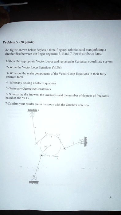 SOLVED: Problem 5 (20 points) The figure shown below depicts a three ...
