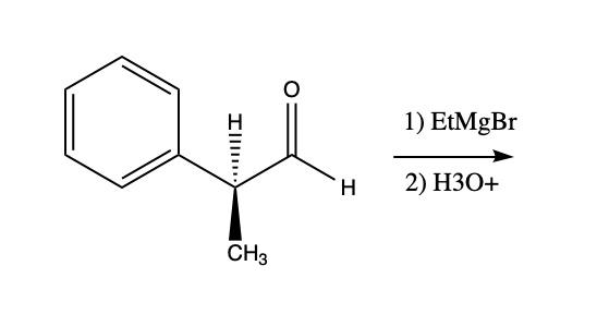 SOLVED: 1) EtMgBr H 2) H3O+ CHa