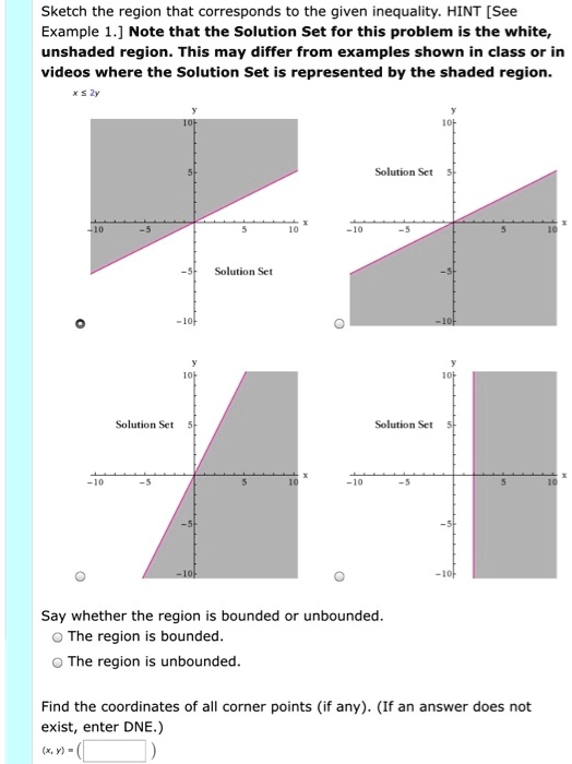 SOLVED: Sketch the region that corresponds to the given inequality ...
