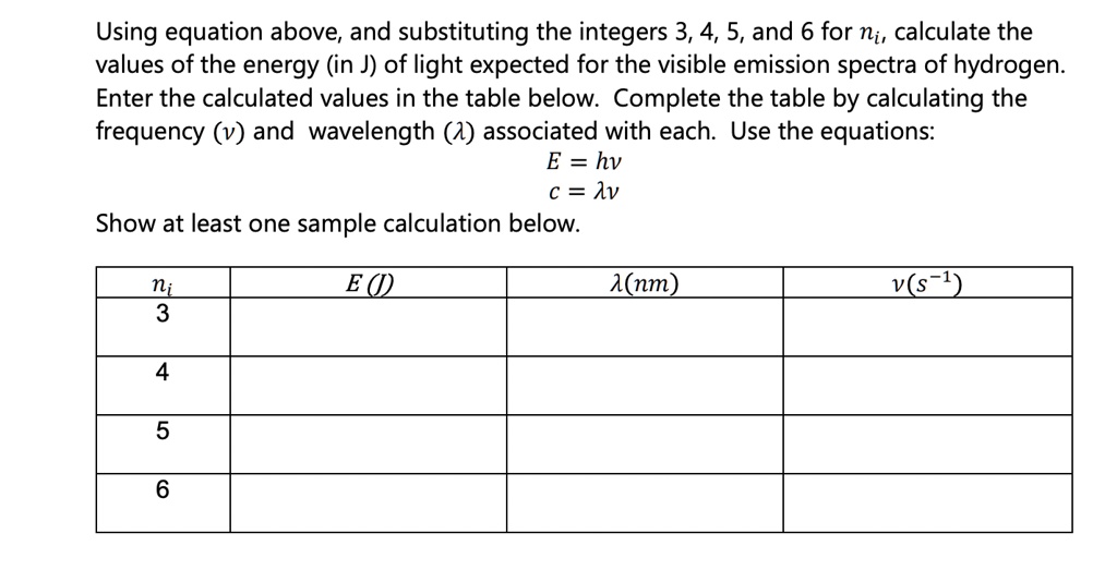 Solved Using Equation Above And Substituting The Integers 3 4 5