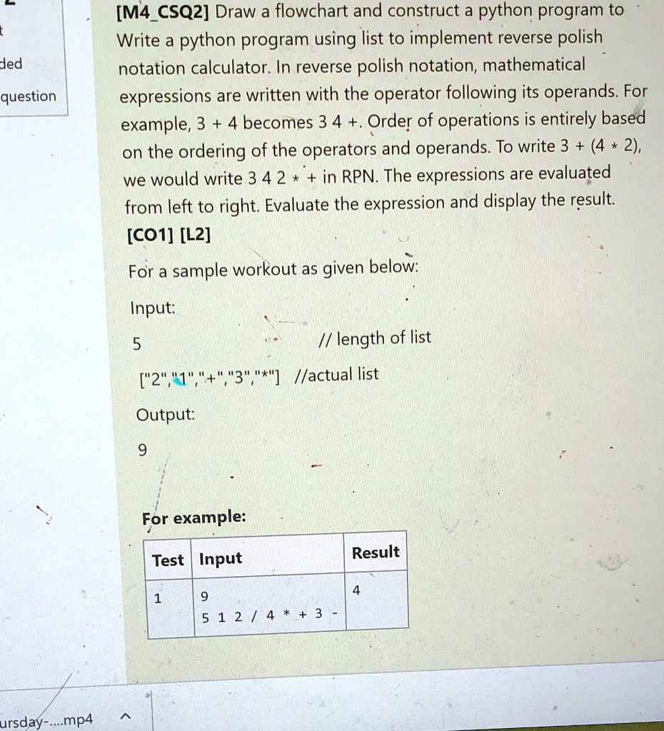 [M4CSQ2] Draw a flowchart and construct a Python program to write a ...