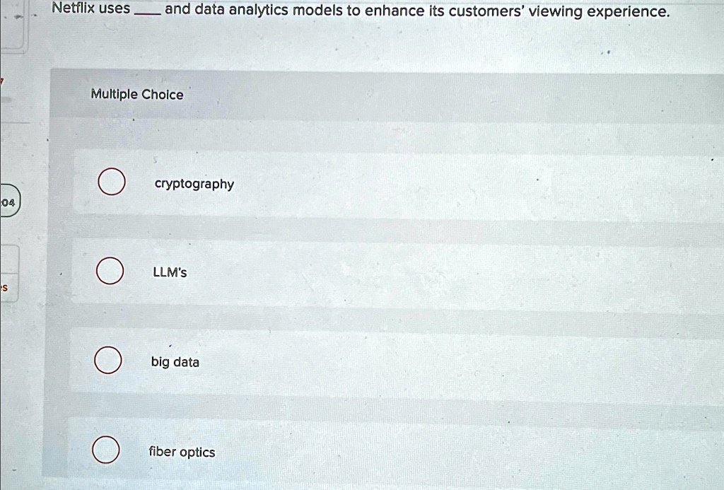 Netflix uses and data analytics models to enhance its customers ...