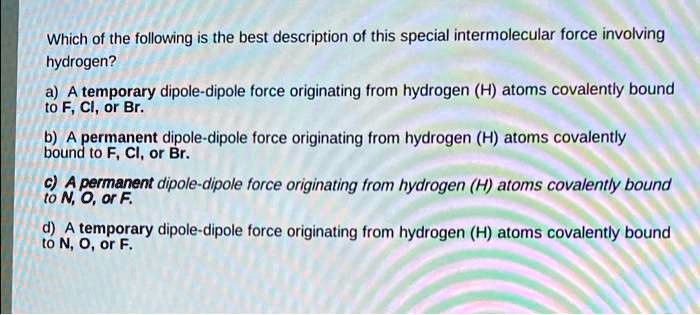 SOLVED: Which of the following is the best description of this special ...