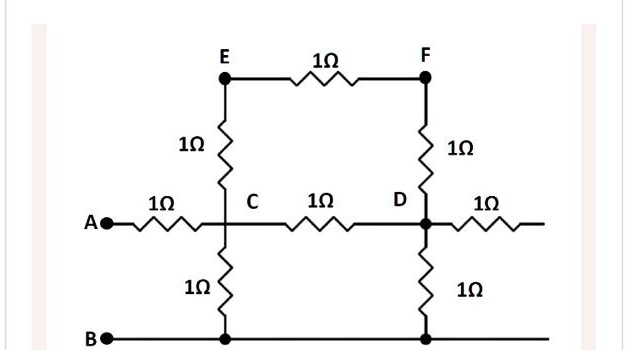 SOLVED: a. Find the Req between A and B. b. Find Req between C and D. c ...