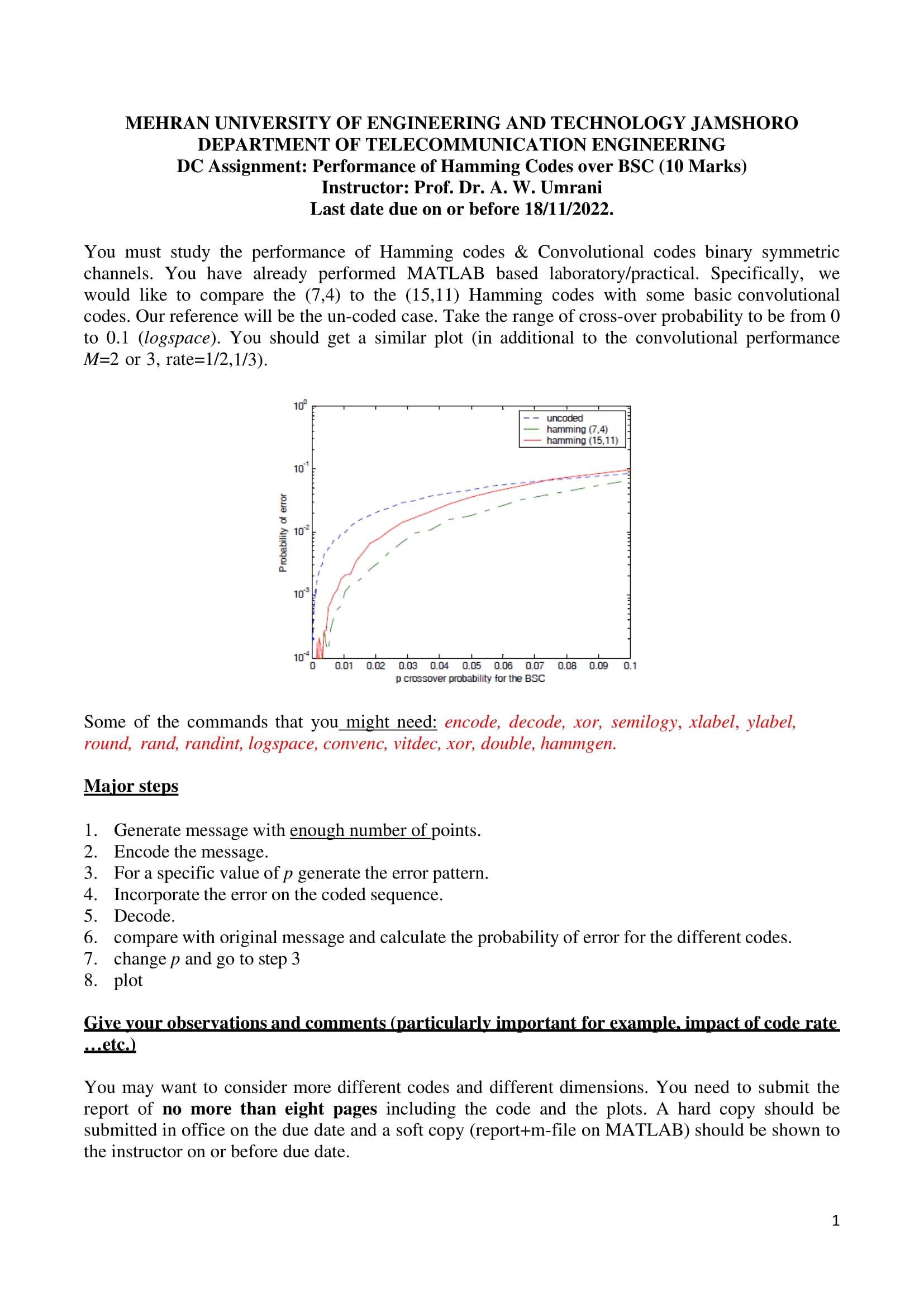 Kindly Solve This Or Attach Matlab Code So That I Can Run And Get The Graph