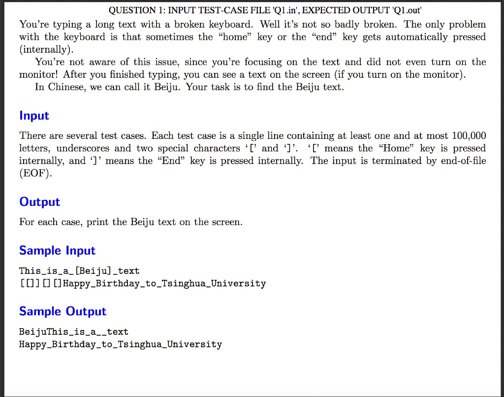 SOLVED: Help to solve it using Linked List. (java) here is the input: https://drive.google.com ...