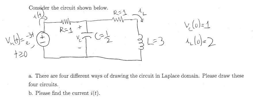 SOLVED: Consider the circuit shown below: AN R = ? a. There are four different ways of drawing ...