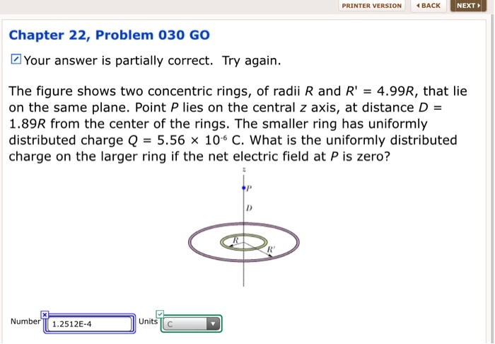 SOLVED:PRINTER VERSION BACK NEXTT Chapter 22, Problem 030 GO Your ... SOLVED:PRINTER VERSION BACK NEXTT Chapter 22, Problem 030 GO Your ...