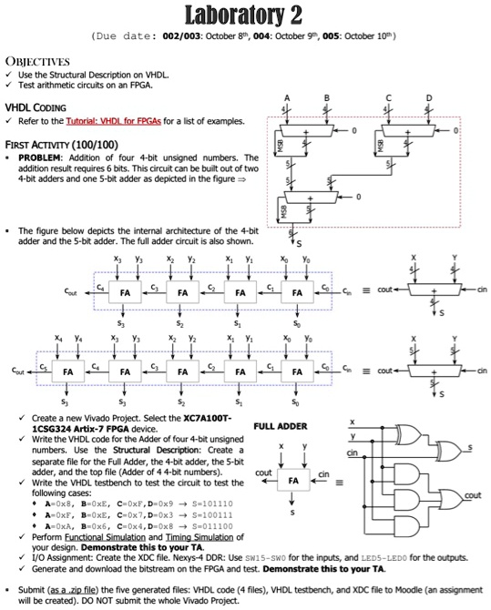 Solved Text Laboratory 2 Due Date October 8th 2004 Objectives Use The Structural