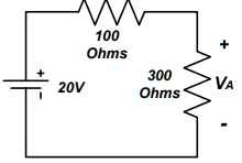 20V 100 Ohms 300 Ohms VA