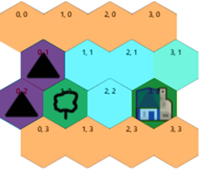 A General Constraint Problem Give code to generate maps: a. The top and ...
