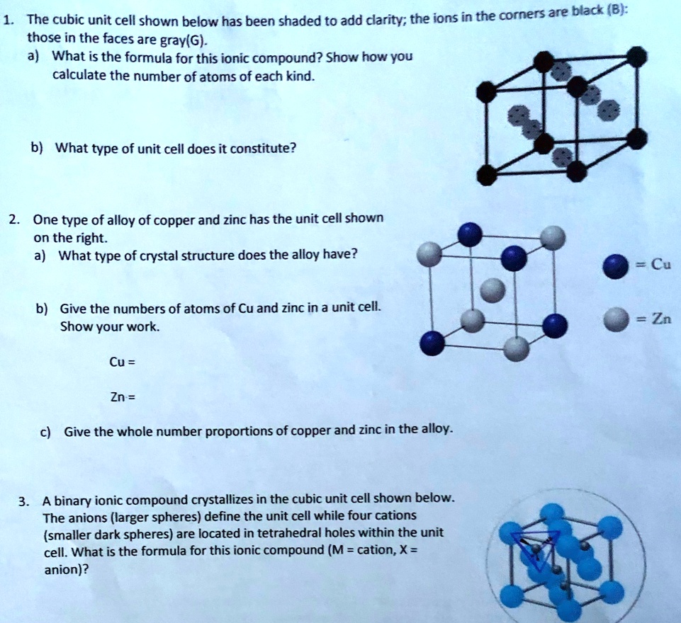SOLVED: 4. MgO has a face-centered cubic structure and has a density of ...