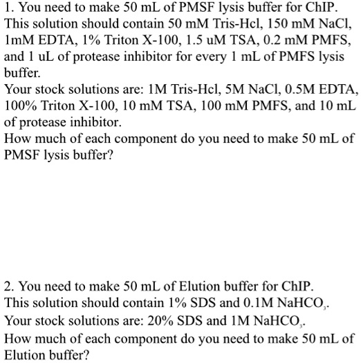 Sds Lysis Buffer Recipe Chip | Bryont Blog