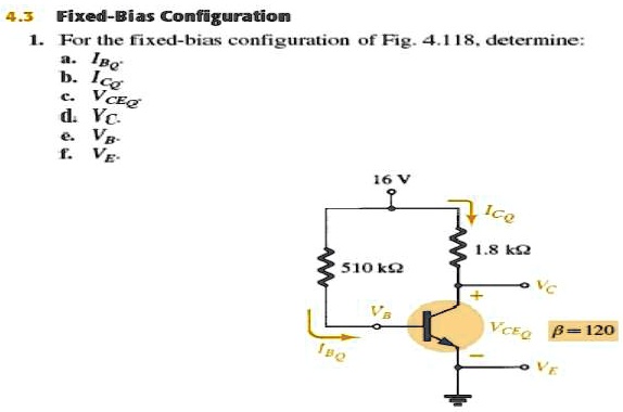 43 fixed bias configuration 1for the fixed bias configuration of ...