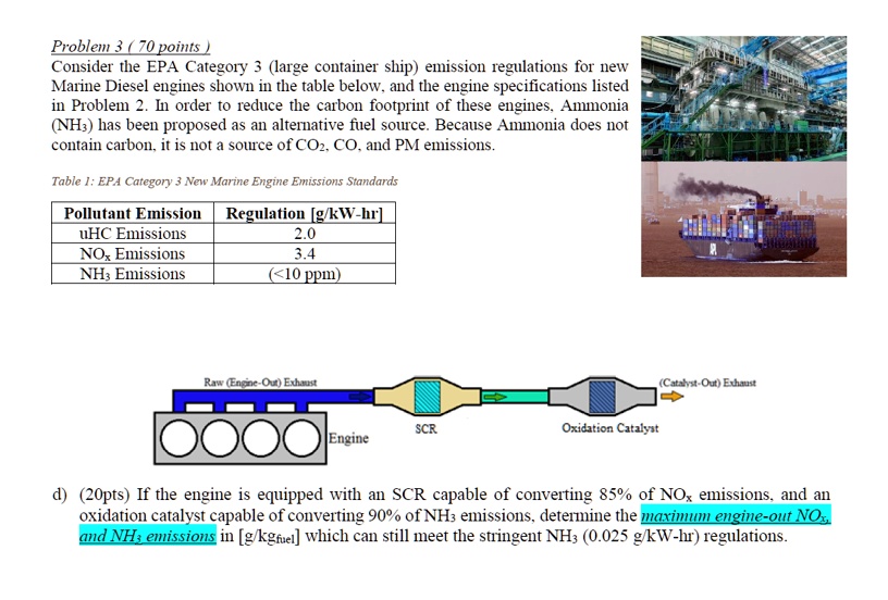 SOLVED: Problem 3 (70 points): Consider the EPA Category 3 (large ...