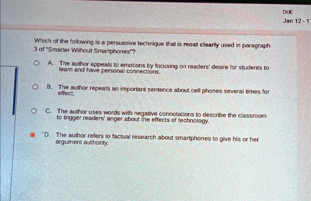 Persuasive Techniques