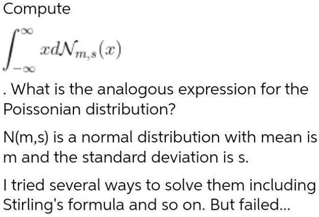 SOLVED: Compute CO IdNm (2) What is the analogous expression for the ...