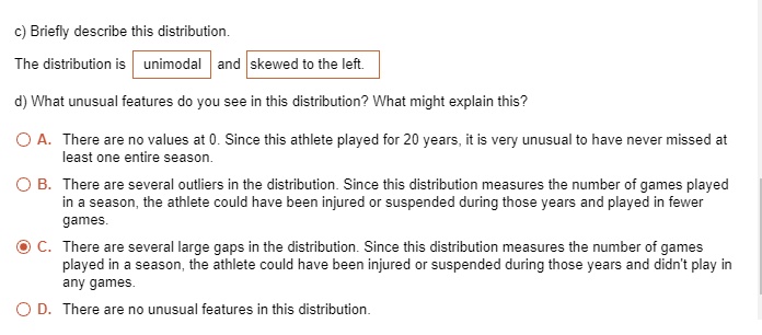 [GET ANSWER] c briefly describe this distribution the distribution ...