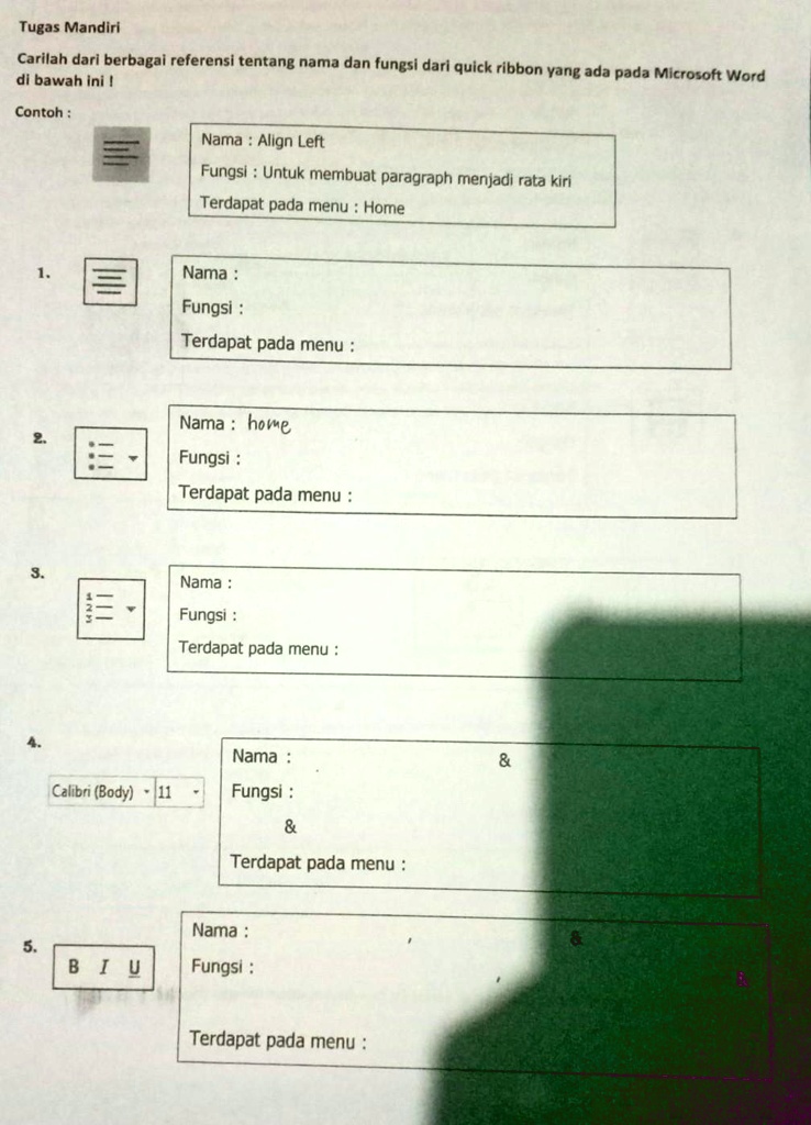 SOLVED: Carilah dari berbagai referensi tentang nama dan fungsi dari ...