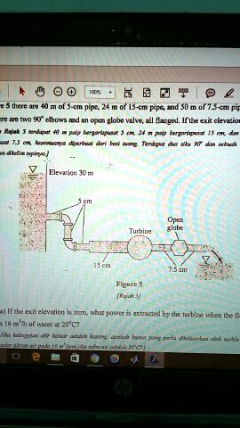 SOLVED: In the figure, there are 40 m of 5 cm pipe, 24 m of 15 cm pipe ...