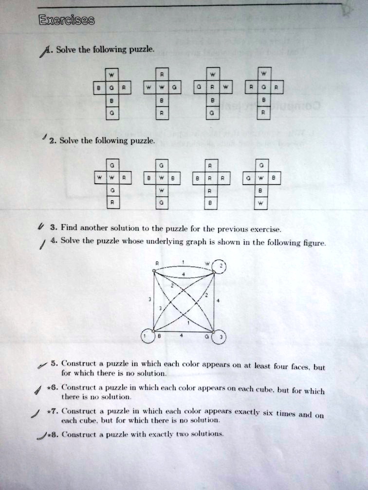 exercises solve the following puzzle solve the following puzzle 3 find ...