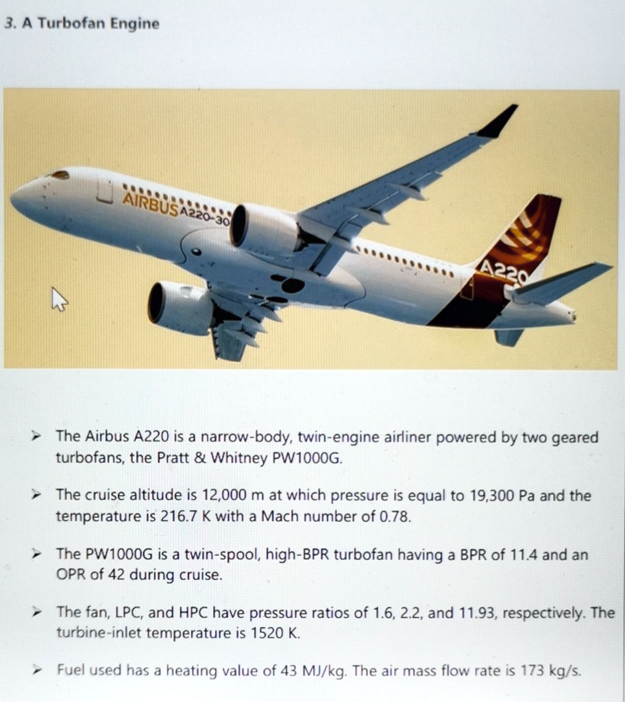 3 a turbofan engine airbus a220 30 a220 the airbus a220 is a narrow ...