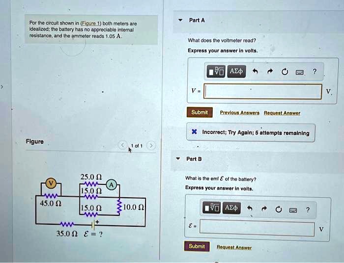 VIDEO solution: For the circuit shown in Figure, both meters are idealized. The battery has no ...