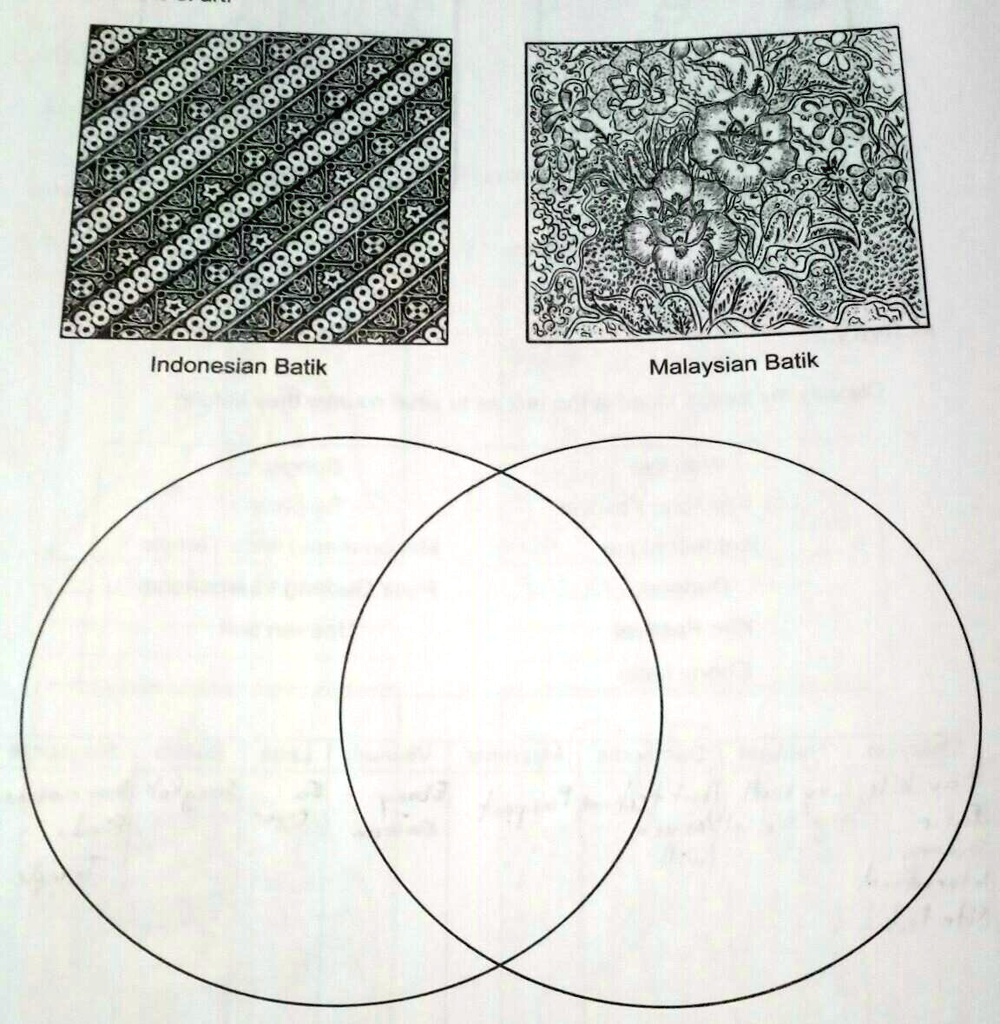 using the venn diagram compare and contrast the two pictures in terms ...