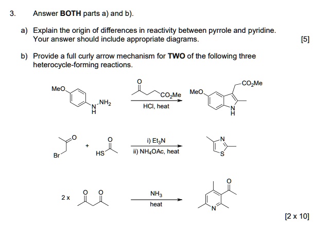 SOLVED:Answer BOTH parts a) and b): Explain the origin of differences ...