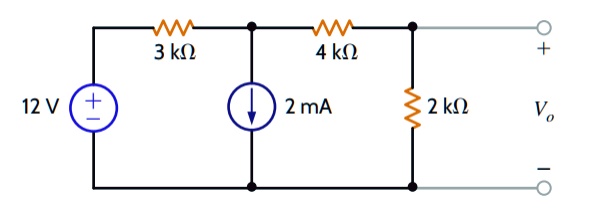 SOLVED: Using the superposition principle and basic concepts (CDR, VDR ...