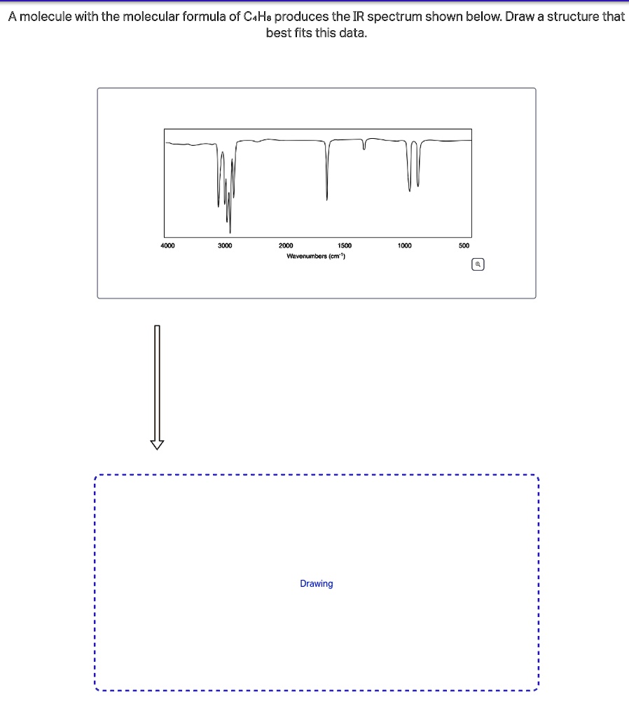 [GET ANSWER] a molecule with the molecular formula of c4h8 produces the ...