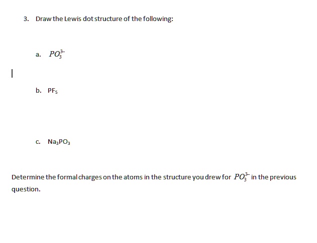 Po4 3 Lewis Structure How To Draw The Lewis Structure
