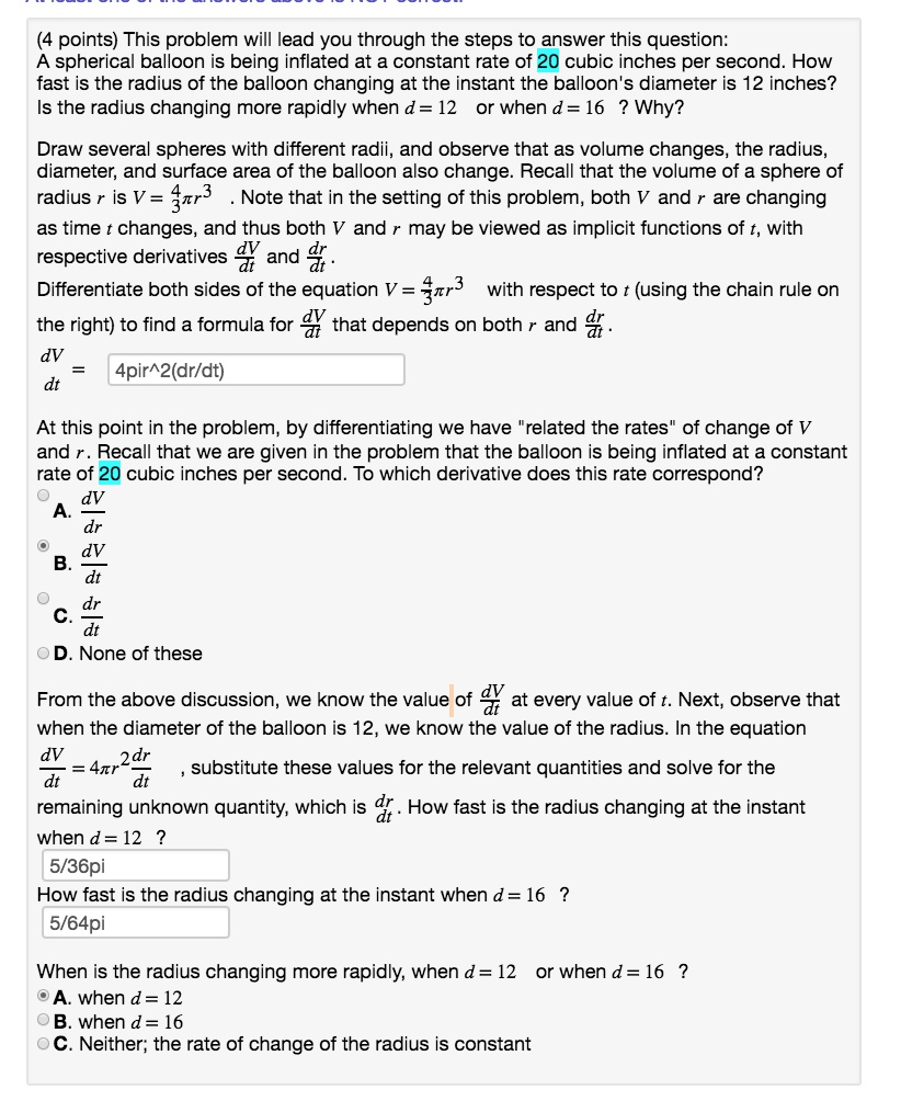 (4 points) This problem will lead you through the steps to answer this ...