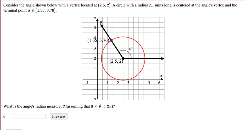 consider the angle shown below with a vertex located at 25 2 a circle ...