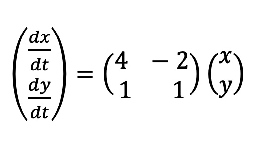 SOLVED: dx dt dy dt 2)