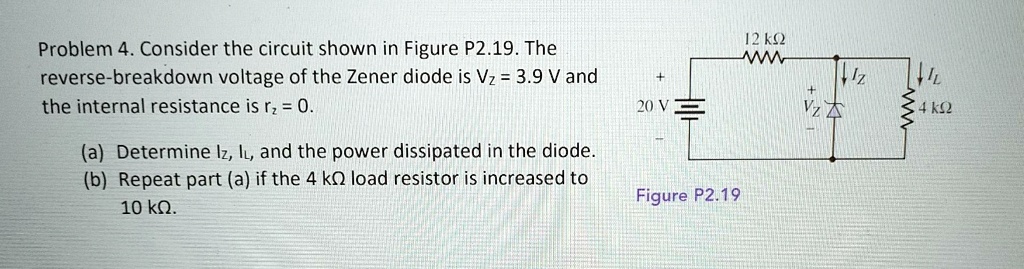 VIDEO solution: KS2 M Problem 4. Consider the circuit shown in Figure P2.19. The reverse ...