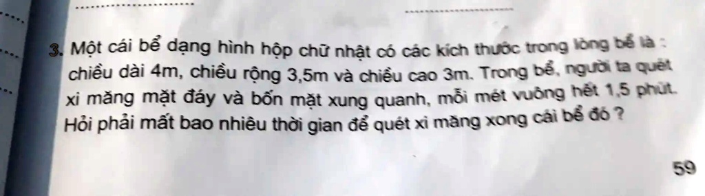 3 mot cai be dang hinh hop chu nhat co cac kich thuoc trona long 8 ...